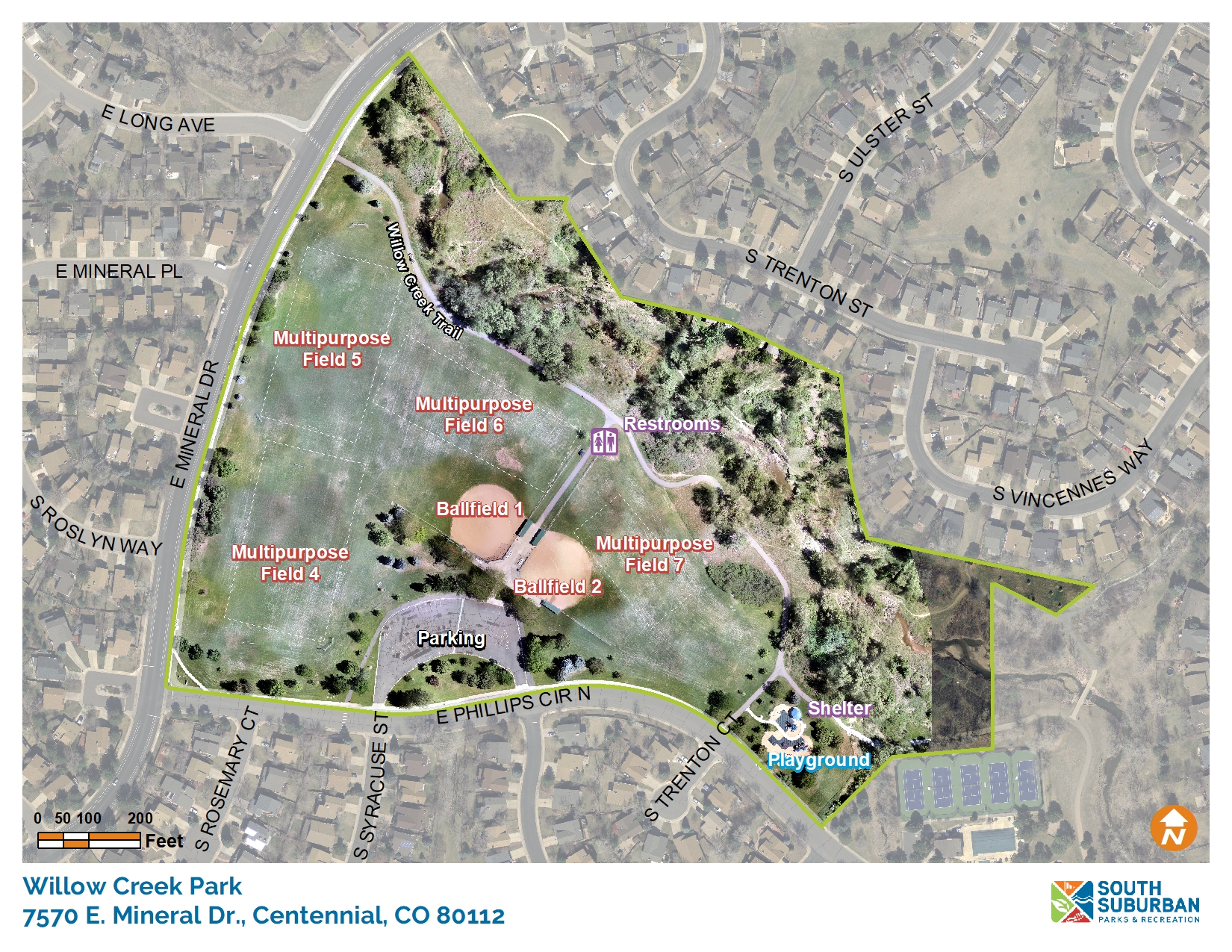 Willow Creek Park - South Suburban Parks and Recreation | Centennial, CO Willow Creek Park - South Suburban Parks and Recreation | Centennial, CO